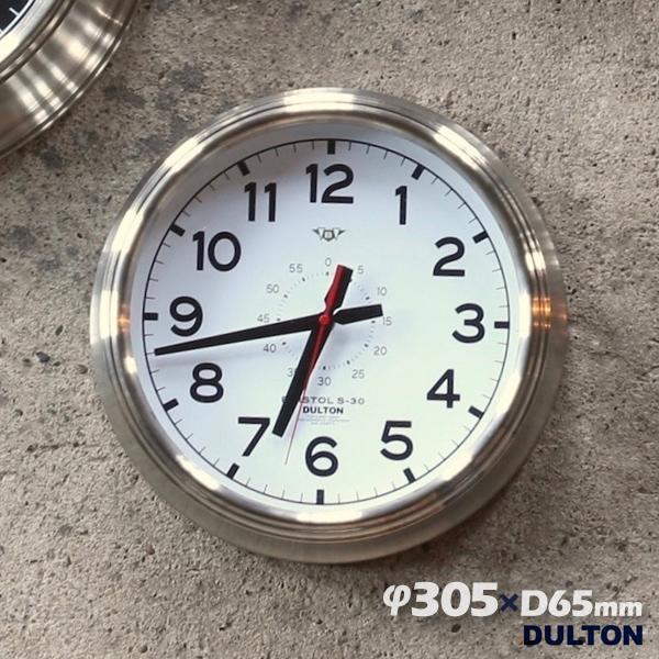 Wall ClockBRISTOL S-30 WD DULTONアナログ計器のような信頼のおけるビジュアルが特徴のダルトンの掛け時計。★挑戦的ともいえるほどの大きさが生み出す存在感。★静寂の中に潜む責任感を含んだ緊張感。★そのすべてが大人の...