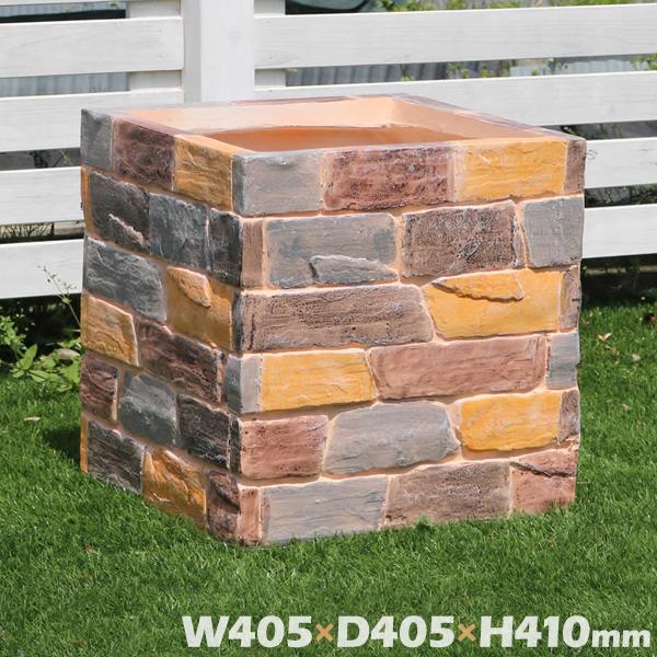 植木鉢 プランター幅40レンガ調 terre テールTER-PL400様々な 植物 や 外壁 と 相性のいいハンドメイド で レンガ調 の おしゃれな マグネシウムプランター★ マグネシウムプランター は　 陶器 の 鉢 よりも 衝撃に強く...