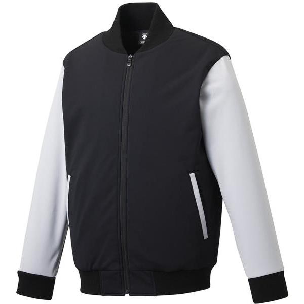 ■情報DESCENTE独自開発の理論を元に設計し、暖かく感じやすい部分の中綿を4倍にした、『COCOON PADING』を搭載した、新たなグランドコート。プロ野球などでも人気のスタジャン風デザインで新登場。 素材：本体表地・表側／ポリエステ...