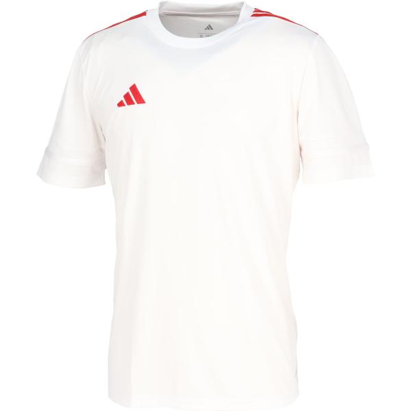 ■詳細説明1素材:ポリエステル100%■詳細説明2スリムフィット,リブ仕上げのクルーネック,AEROREADY■商品特徴自分たちのサッカーチームの,アイデンティティを表現できるアイテムを見つけよう.カスタム スクアドラ25シリーズの一つであ...