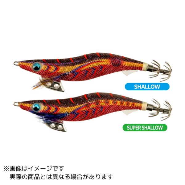 ●ヤマシタ●商品名：エギ王K●詳細安定したスローフォールでスレイカを攻略するシャロー・スーパーシャロータイプ・[アクティブバランサー]シャローエリアでのエギの姿勢を安定させ、理想のアクションを実現・シャロー・スーパーシャロータイプにのみ採用...