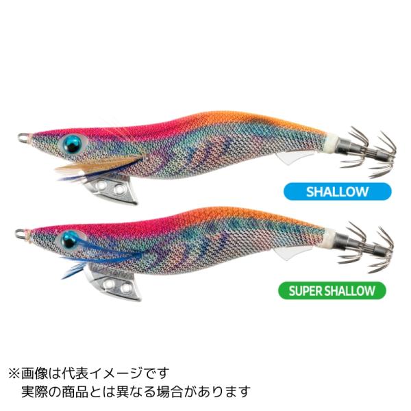 ●ヤマシタ●商品名：エギ王 K シャロー●詳細安定したスローフォールでスレイカを攻略するシャロー・スーパーシャロータイプ・シャローに潜むスレイカ攻略の鍵は「安定」のスローフォール注文番号：641-936製品名：エギ王 K 3Sカラー名：05...
