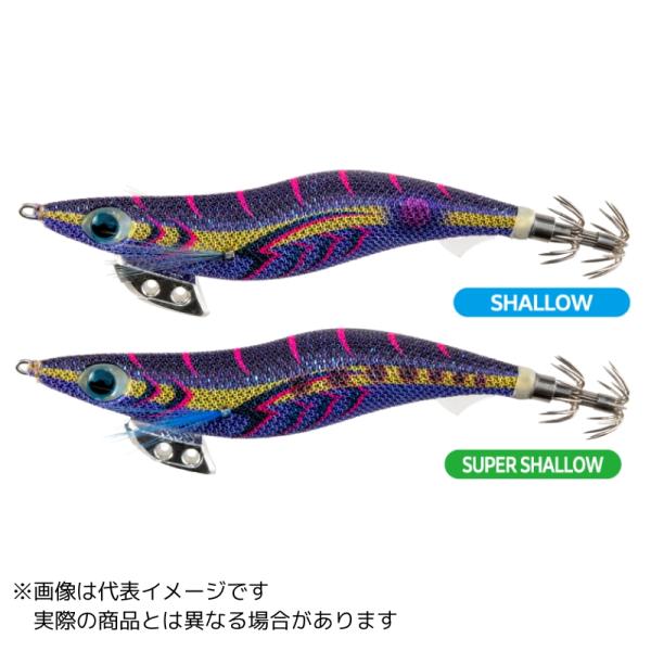 ●ヤマシタ●商品名：エギ王 K スーパーシャロー●詳細安定したスローフォールでスレイカを攻略するシャロー・スーパーシャロータイプ・シャローに潜むスレイカ攻略の鍵は「安定」のスローフォール注文番号：646-337製品名：エギ王 K 3.5SS...