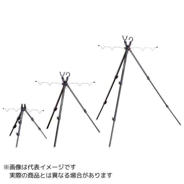 ●大阪漁具 PROX●商品名：フィッシング三脚●詳細サーフなどで使い勝手の良いフィッシング三脚丈夫で軽いアルミ製のフィッシング三脚。前モデルと比べ、脚が大きく開くので安定性が向上。商品コード：PX7694S105タイプ：スタンダードサイズ：...