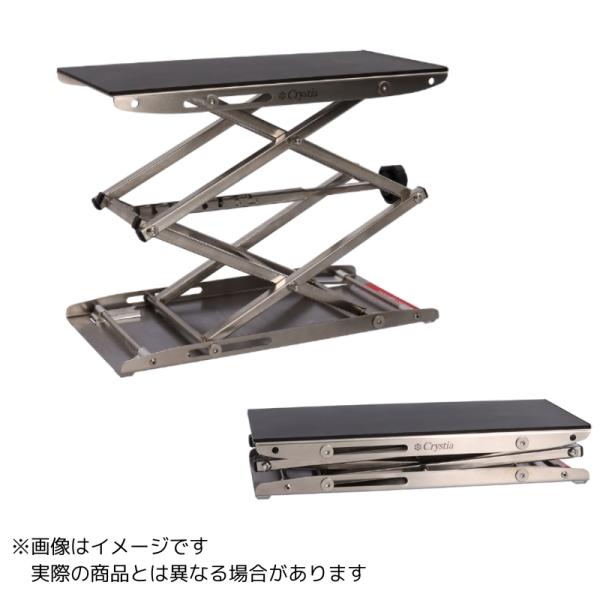 ●DAIWA●商品名：Crystia Wakasagi たたきトレイ●詳細ついに登場！屋形やドーム船、桟橋、氷上釣りで使える、直置きタイプたたきトレイワカサギ釣りの必要品、ワカサギたたきトレイ・高さが8段調整可能・氷上釣り対応・尻手ロープ穴...