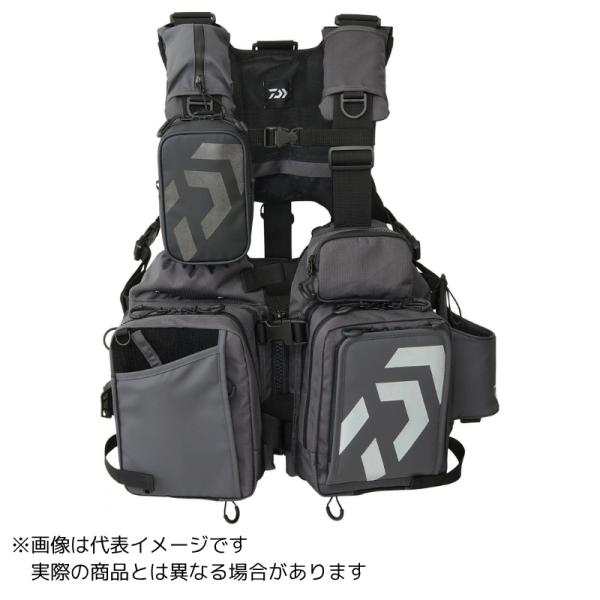 ●DAIWA●商品名：ベンチクールエアーゲームベスト●詳細軽量化を追求した機能充実のフラッグシップモデル肩への荷重を効果的に腰に分散させる設計に改良し、快適性が向上。設計を見直し自重を軽量化。長時間の使用でも負担を大幅に軽減品番：DF-60...