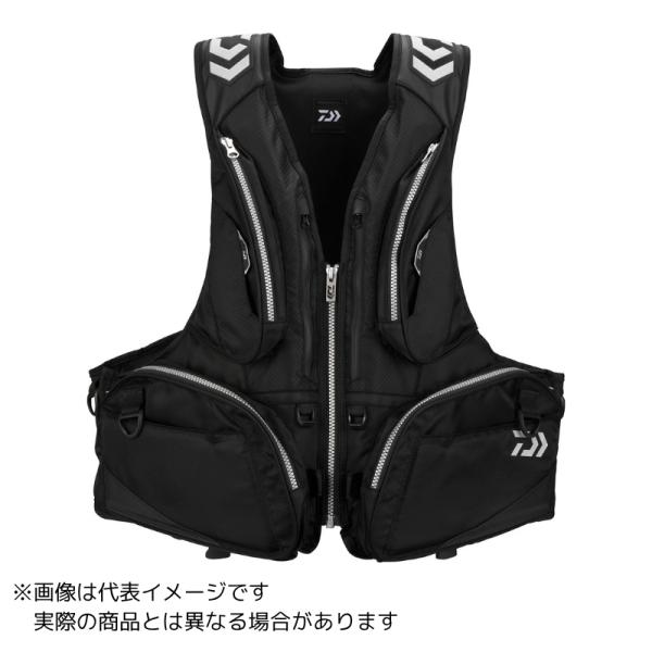 ●DAIWA●商品名：フローティングベスト●詳細磯釣りに特化した多機能で、ハードな環境にも対応する強靭かつ軽量な磯フロートベスト・CS JCIマーク取得モデル(L2)品番：DF-3626カラー：ブラックサイズ：M自重：1.1kg[素材]表地...