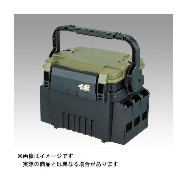 ●明邦化学工業●商品名：VS-7055N●商品情報ランガンシステムBOXにハンドルストッパー機能を搭載した、VS-7055N。収納物や装着しているオプションパーツによっては、持ち運ぶ際にバランスが崩れることもあったが、ハンドルストッパー機能...