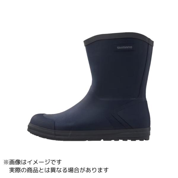 ●SHIMANO●商品名：ショートデッキブーツ●商品情報エサを使う船釣りに適したショートデッキブーツ船釣り、特にエサを使用したシーンを考慮したデッキブーツで、特徴はシマノオリジナルのソールパターンにあります。高いグリップ力に加え、テーパー状...
