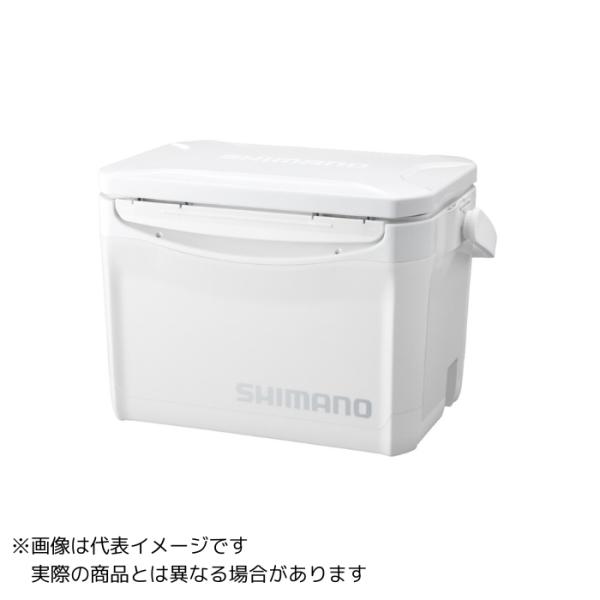 ●SHIMANO●商品名：ホリデークール 26L●商品情報品番：LZ-326Qカラー：ピュアホワイト容量(L)：26外寸(mm)：530×306×330内寸(mm)：406×231×265重量(kg)：3.3商品コード：538338※モニタ...