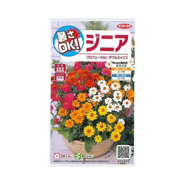 ★半八重タイプで暑さや病気に強く秋まで咲き続けます