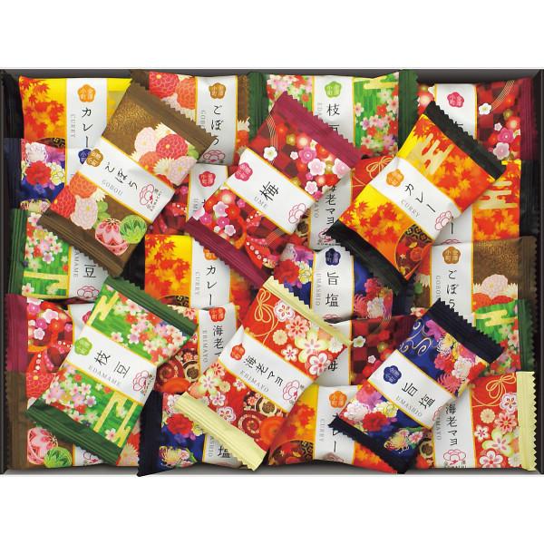 商品名：金沢兼六製菓 金沢小町 KMC-15R商品内容：●おかき（海老マヨ・カレー・枝豆・旨塩・梅・ごぼう）計１３５┣ｇ┫オススメポイント：ふっくらサクサクのひとくちおかき。個性的な味と定番の味をベストバランスで詰合せました。缶ではなく箱に...