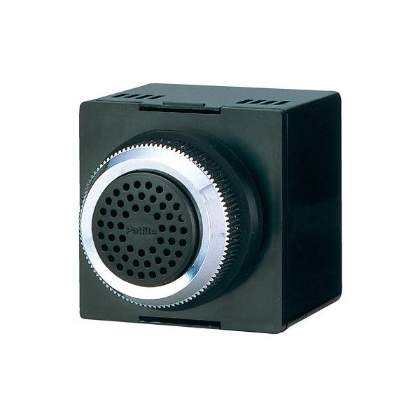 ■商品名：電子音報知器 シグナルホン■型式：BM-210■定格電圧：AC100V■消費電力：2.5W■音色：ＣＨ１（ピーポー　ピーポー）　ＣＨ２（ピピピピ・・・）■仕様：標準タイプ（BM型）■質量：0.1kg