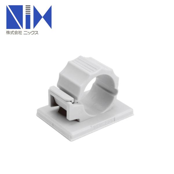 ●メーカー　：　ニックス●商品名　：　NKクランプ●型　式　：　DKN-5G●販売単位　：　100個/袋●束線径Φ(mm)　：　6.2●材質　：　66ナイロン、難燃性 UL94V-2●色　：　グレー●RoHS指令適合品●ケーブル・コード、パ...