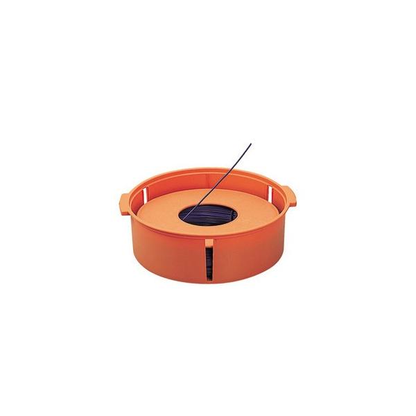 ●積重ね同時引き出しOK●収納可能電線：VSF0.3〜1.25mm2・2mm2・KV0.2〜1.25mm2（100〜300m巻）●サイズ：上部φ350mm（底部φ306mm）×高さ109mm●質量：0.63kg※ケーブルは付属しておりません...