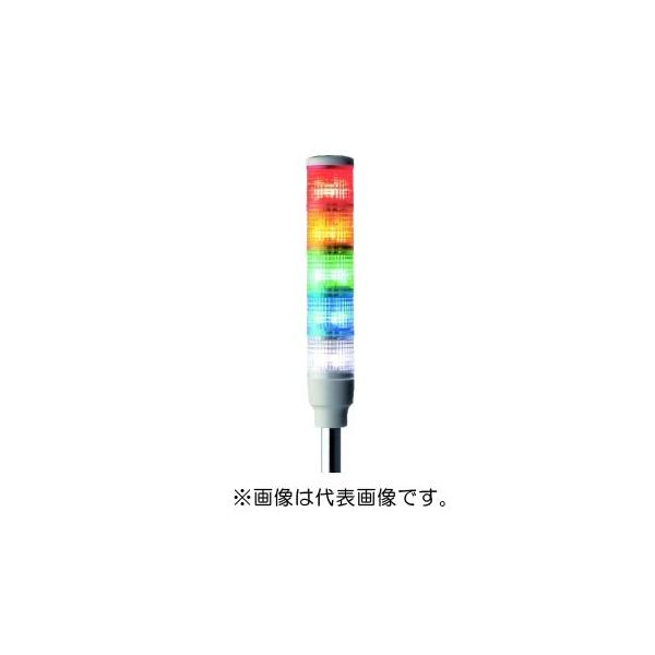 ●デジタル（旧アロー）●商品名：φ40　ポール取付/標準L金具積層式点灯タイプＬＥＤ表示灯●型番：LOUT-24W-1●定格電圧：AC/DC24V●段数：1段式●表示灯色：赤●グローブタイプ：クリアグローブ●販売単位：1台