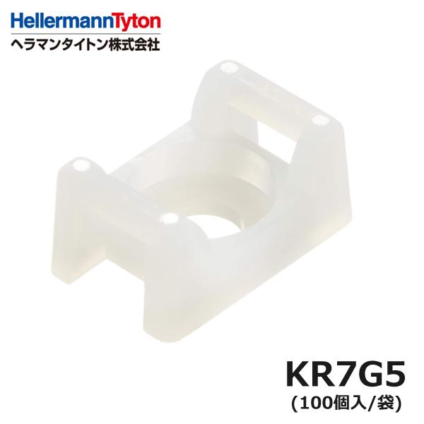 ●入数：100個/袋●寸法Amm：24.8/寸法Bmm：14.3●φD：4.5●色：乳白色●材質：66ナイロン●屋内使用●使用温度：-40℃〜85℃●インシュロックタイと併用して、配線を固定するアクセサリです。インシュロックタイは別売りです...