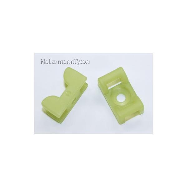 ●入数：100個/袋●寸法Amm：24.8/寸法Bmm：14.3●φD：4.5●色:薄緑（温度・湿度で、乳白色から薄青色を経て、薄緑色に変化していきます）●材質：66ナイロン●高温環境下●耐熱グレード●使用温度：-40℃〜110℃●インシュ...