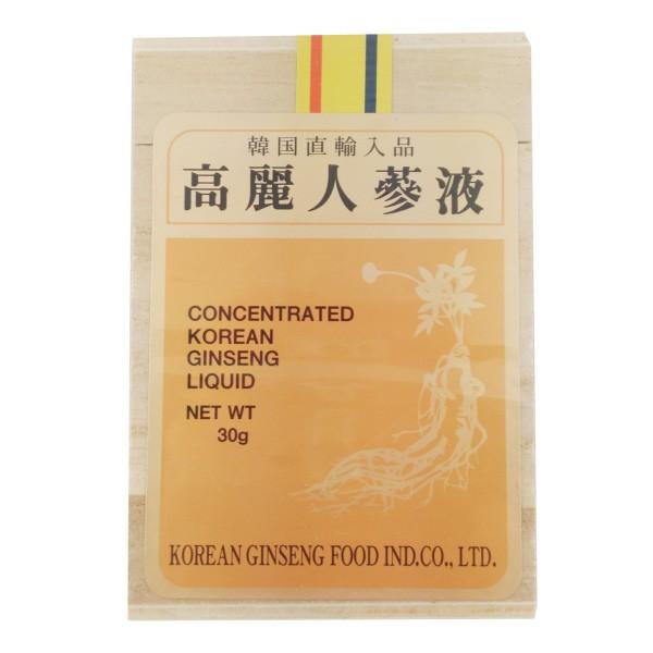 高麗人参液 (濃縮液)高麗人参エキス「高麗人参液（濃縮液）」最高級高麗人参のみを原料として人参から有効成分を抽出した液（エキス）を濃縮して製造した純粋な人参原液製品です。高麗人参6年根紅参を厳選、長時間煎じ、その煎液のみ100％濃縮液です。...