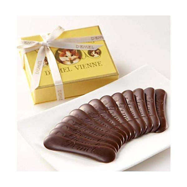 「商品情報」デメル1786年にオーストリア・ウィーンで誕生。創業220年以上の伝統を誇るウィーン王宮御用達。220年以上もの間世界中の人々に愛され続ける至福の味を、愛らしいパッケージに詰めてお届けいたします。猫の舌をモチーフにした愛らしいチ...