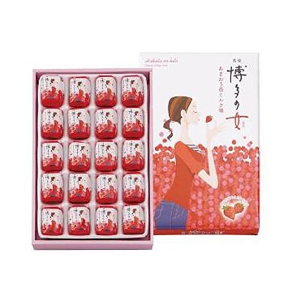 白餡ベースのまろやかなミルク羊羹を、あまおう苺味のバームクーヘンで包み、食べやすい一口サイズに仕上げました。 ミルク羊羹は、れん乳とホイップクリームを贅沢に使用し、バームクーヘンには福岡県産あまおう苺を使用して、甘酸っぱいしっとり生地に仕上...