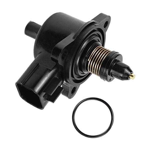 【高品質な素材】アイドルコントロールバルブには高品質な金属とプラスチックが使用されており、高い耐久性・耐摩耗性・耐衝撃性を兼ね備えています。シール部分にはニトリルゴム製のシールを使用し6端子設計を採用することで、アイドリング時の動作を安定さ...