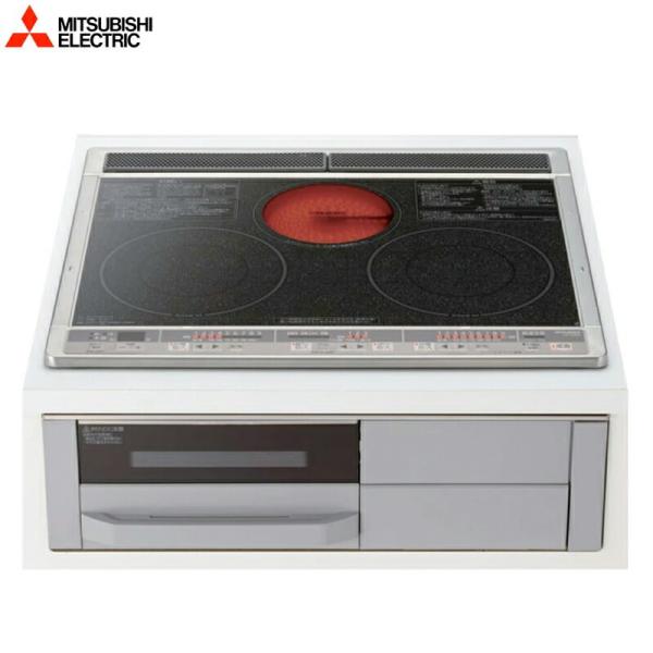 2口IH+RH幅60cm左ヒーター：IH：3.0kW右ヒーター：IH：3.0kW中央ヒーター：ラジエント：1.2kW※中央ヒーター（ラジエントヒーター）とグリルヒーターは同時に使えません。無水両面焼きグリル　グリル：シーズヒーター：1.6k...