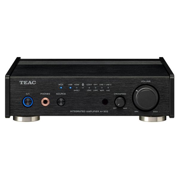 [ AI-303 / TEAC] USB DAC Amplifier AI-303は、HDMI ARC/eARC対応により、テレビとHDMIケーブル1本で簡単に接続できるコンパクトなDACアンプです。テレビのリモコンで音量調整や電源操作も可...