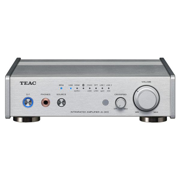 [ AI-303 / TEAC] USB DAC Amplifier AI-303は、HDMI ARC/eARC対応により、テレビとHDMIケーブル1本で簡単に接続できるコンパクトなDACアンプです。テレビのリモコンで音量調整や電源操作も可...