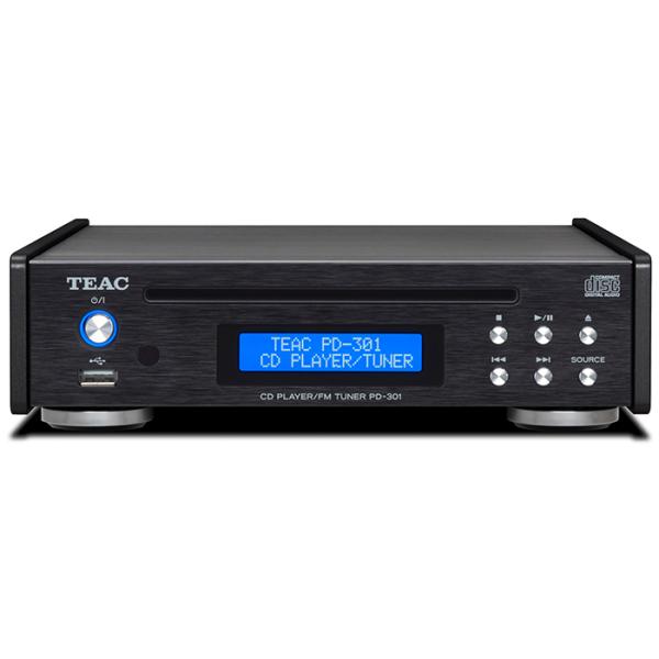 [TEAC / PD-301-X ]PD-301-Xは、ReferenceシリーズのコンパクトなワイドFMチューナー搭載CDプレーヤーです。スロットイン式CDドライブを採用し、素早いローディングとオートプレイに対応。CDを挿入するだけで再生...