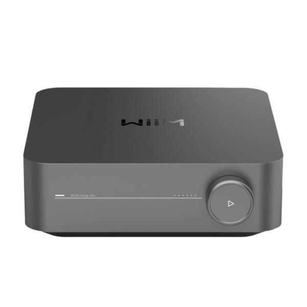 [ WiiM / AMP Pro ] WiiM Amp Proは、ダークグレーの洗練されたデザインが特徴のアンプ内蔵オーディオストリーマーです。ESS ES9038 Q2MとTPA3255を搭載し、安定したストリーミングと高音質を実現します...