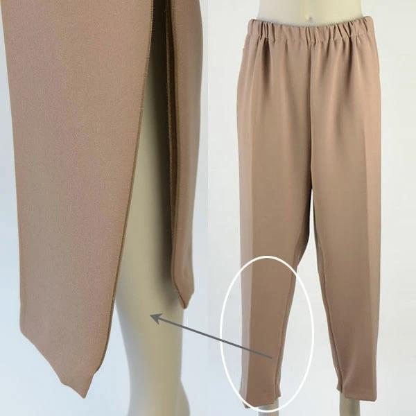 ひざ下ファスナー取り付けのお直し商品です。裏地なしのパンツ、スラックスの価格です【お直し方法】パンツの裾部分内側にファスナーを取り付けます縫い代が少ない場合はパンツ幅が約1.5cm程度細くなります。●商品によりご指定通りのお直しが出来ない場...
