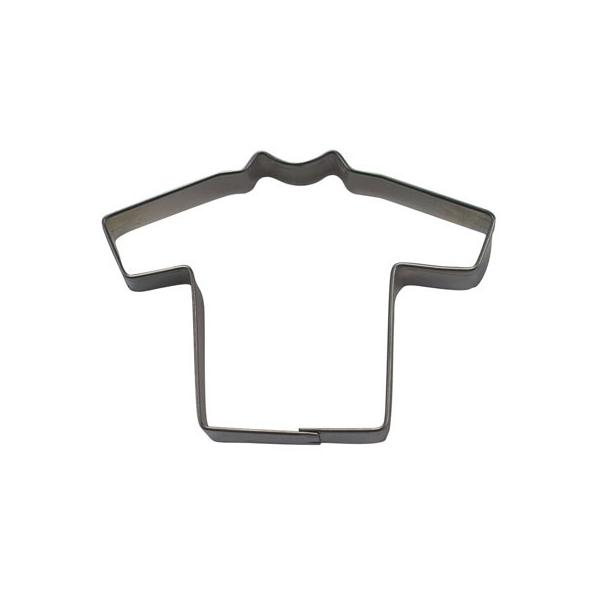 メール便対応※メール便ご希望の場合は配送方法の変更にて「メール便（日本郵政）」をお選びください。手順がご不明の場合はご連絡ください。ドイツStadter社のクッキー型、サッカーユニフォームのシャツ。新商品の高品質なステンレス製です。首がつぼ...