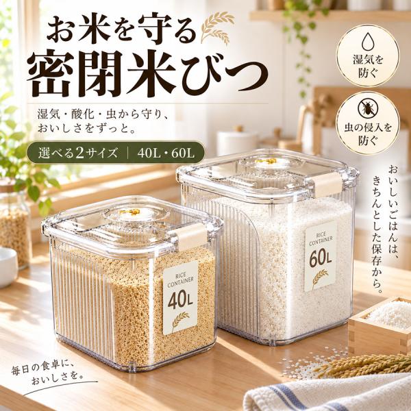 商品詳細:カラー:/画像通りサイズ:/20kg/30kg---------■商品説明お米をまとめ買いするご家庭や、家族の人数が多いご家庭にも使いやすく、キッチンまわりのお米収納をすっきりまとめられます。本商品は底面にキャスターを搭載している...
