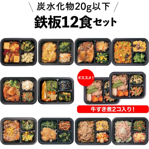 炭水化物、糖質を抑えたい方はこちら。管理栄養士監修の冷凍弁当。主菜1品・副菜2品をバランスよく組み合わせ、電子レンジで簡単にお召し上がりいただけます。忙しい毎日でも無理なく続けられる、便利でおいしい冷凍弁当です。【12食セット内容】・牛すき...