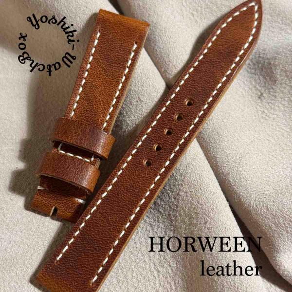 【HORWEEN （ホーウィン）とは・・・】1905年創業、100年以上の長い歴史を持つホーウィン社は、クロムエクセルやシェルコードバンといった皮革を製造していることでも有名な、アメリカの老舗タンナーです。【ベルトの仕様に関して】※HORE...