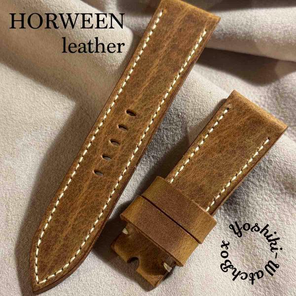 【HORWEEN （ホーウィン）とは・・・】1905年創業、100年以上の長い歴史を持つホーウィン社は、クロムエクセルやシェルコードバンといった皮革を製造していることでも有名な、アメリカの老舗タンナーです。【ベルトの仕様に関して】※革は全て...