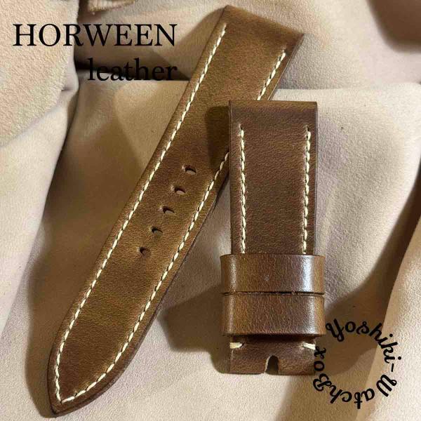 【HORWEEN （ホーウィン）とは・・・】1905年創業、100年以上の長い歴史を持つホーウィン社は、クロムエクセルやシェルコードバンといった皮革を製造していることでも有名な、アメリカの老舗タンナーです。【ベルトの仕様に関して】※革は全て...