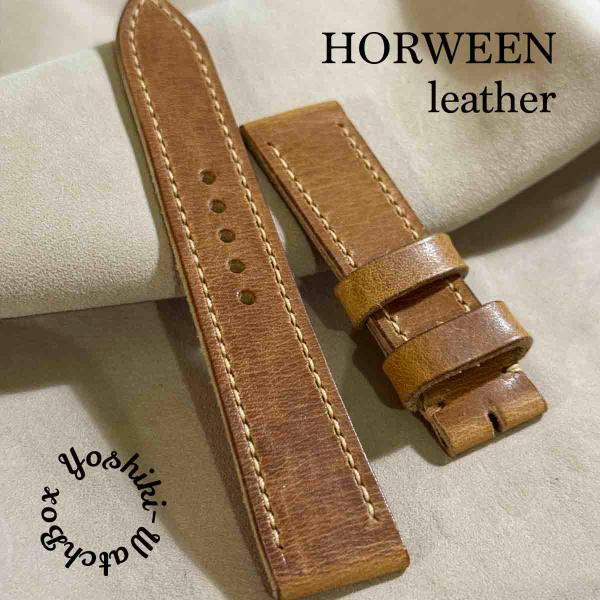 【HORWEEN （ホーウィン）とは・・・】1905年創業、100年以上の長い歴史を持つホーウィン社は、クロムエクセルやシェルコードバンといった皮革を製造していることでも有名な、アメリカの老舗タンナーです。【ベルトの仕様に関して】※革は全て...
