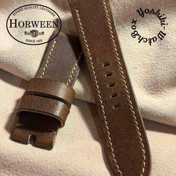 【HORWEEN （ホーウィン）とは・・・】1905年創業、100年以上の長い歴史を持つホーウィン社は、クロムエクセルやシェルコードバンといった皮革を製造していることでも有名な、アメリカの老舗タンナーです。【ベルトの仕様に関して】※革は全て...