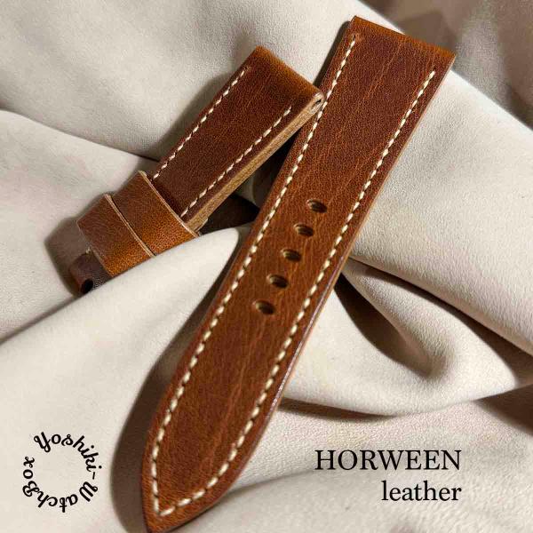 【HORWEEN （ホーウィン）とは・・・】1905年創業、100年以上の長い歴史を持つホーウィン社は、クロムエクセルやシェルコードバンといった皮革を製造していることでも有名な、アメリカの老舗タンナーです。【ベルトの仕様に関して】※HORE...