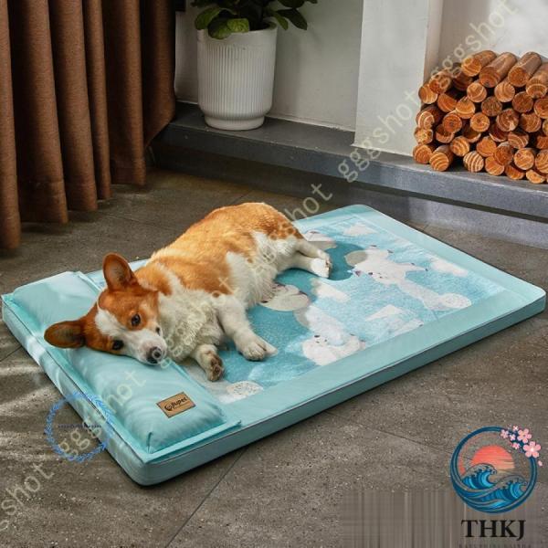 商品詳細素材：ポリエステルサイズS（約45*30cm）M（約55*45cm）L（約74*47cm）XL（約90*63cm）特徴ペット用ベットは縫い目が細くて縫製は丈夫です。噛んでも破れにくいです。ニオイもなく、舐めても安心。かわいいフォルム...