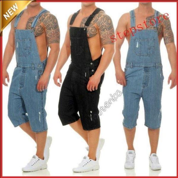 オーバーオール デニム メンズ サロペット ジーンズ ショートパンツ つなぎ 作業服 オールインワン アメカジ ジーパン オシャレ ダメージ着こなしやすくておいて流行り廃りのないオーバーオール。きれいめとカジュアルの絶妙なミックスが王道スト...