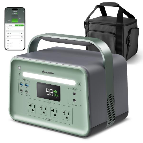 容量1085Wh、33.48V、32.4Ahバッテリータイプ固体電池 Li -NCMサイクル寿命4000サイクルで80%以上の容量正味重量11.6kg寸法296 x 204 x 256 mmソーラー入力12-60VDC/10A、最大400W...