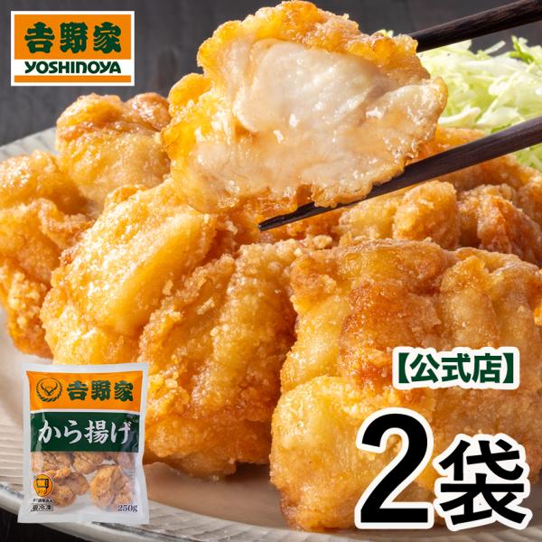 【商品情報】内容量・から揚げ 500g（250g×2袋)※1袋5〜6個入りとなります賞味期限・-18度で製造日を含めて540日 （賞味期限残存4ヶ月以上の商品でのお届けとなります。成分/100gあたりエネルギー：244kcal　たんぱく質：...