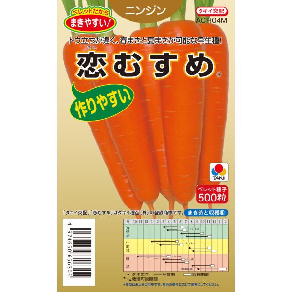 注）こちらの商品は野菜の種子です。注)流動在庫につき、メーカー在庫キレ等によりご注文を キャンセルまた多少お時間頂く場合がございますので誠に恐れ入りますが、あらかじめご了承頂きますようよろしくお願い致します。注）まき時期をご確認の上、ご注文...