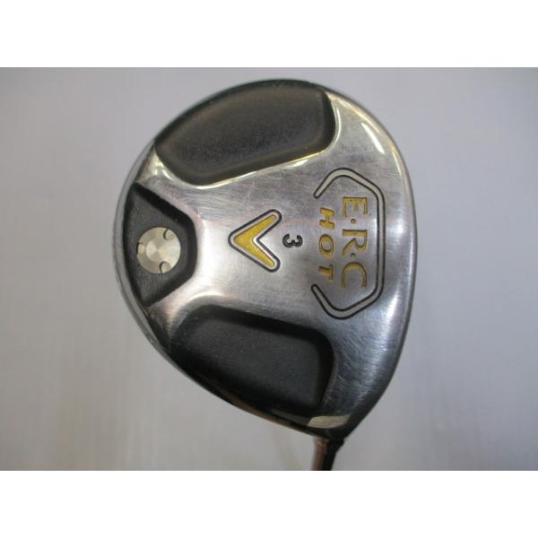 ■種別：フェアウェイウッド　■メーカー：キャロウェイ■モデル：ERC HOT　■シャフト：JV50 E-Series05(JP)■フレックス：SR　■ロフト：15■本数：1　■番手：3W■長さ：43.25　■クラブ重量：313■ライ角：58...