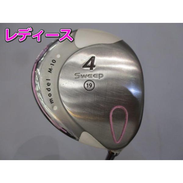 ■種別：レディースフェアウェイウッド　■メーカー：プロギア■モデル：SWEEP 2007　■シャフト：オリジナルカーボン■フレックス：M-30　■ロフト：19■本数：1　■番手：4W■長さ：41.5　■クラブ重量：288■ライ角：0　■バラ...
