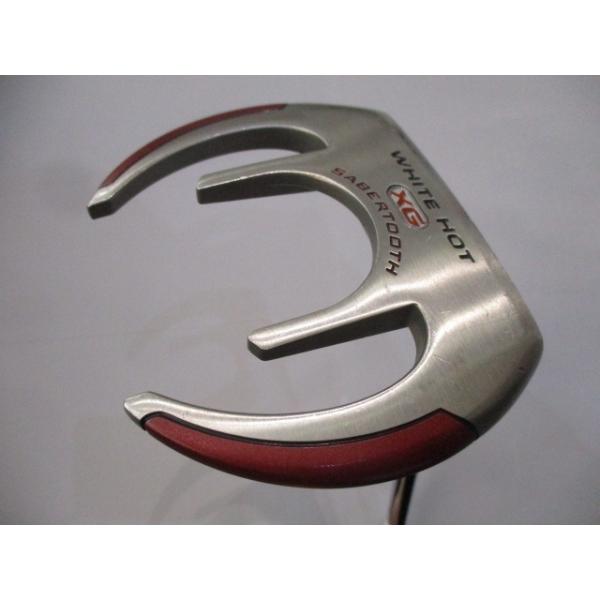 ■種別：パター　■メーカー：オデッセイ■モデル：ホワイトホットXG SABERTOOTH　■シャフト：オリジナルスチール[34]■フレックス：　■ロフト：3■本数：1　■番手：P■長さ：34　■クラブ重量：0■ライ角：70　■バランス：■キ...