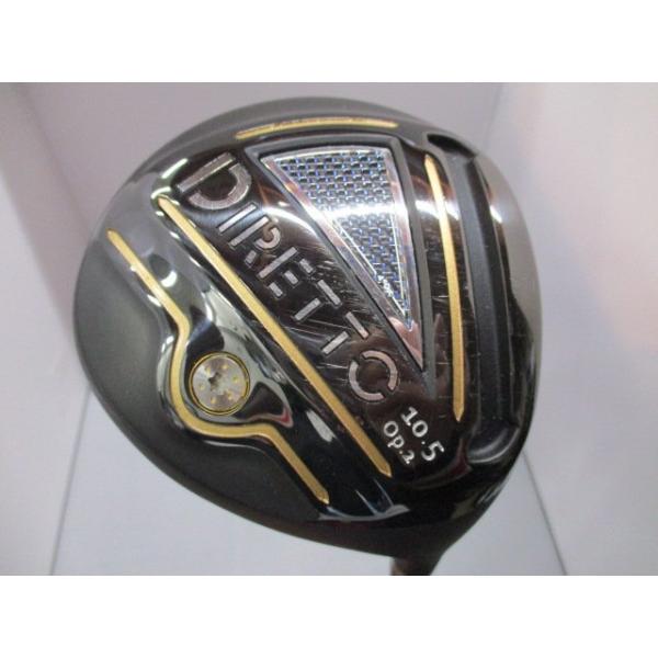 ■種別：ドライバー　■メーカー：日幸物産■モデル：DIRETTO　OP2　■シャフト：オリジナルカーボン■フレックス：R　■ロフト：10.5■本数：1　■番手：1w■長さ：45.75　■クラブ重量：300■ライ角：0　■バランス：D1■キッ...